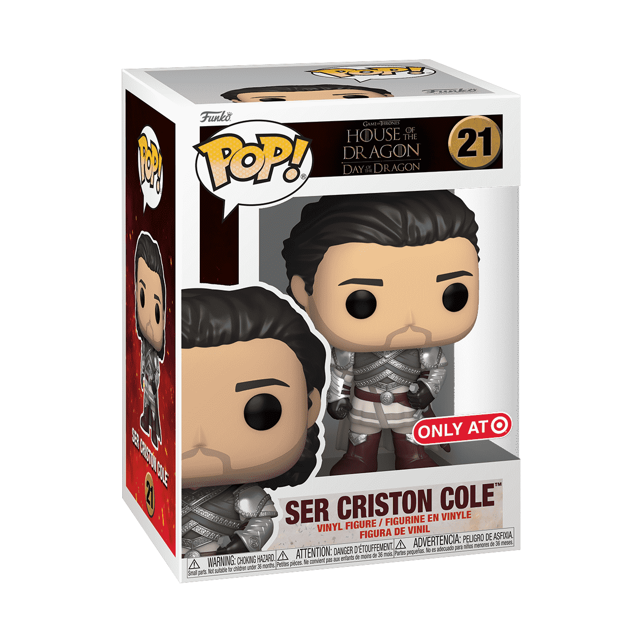 Pop! Ser Criston Cole Holding Sword