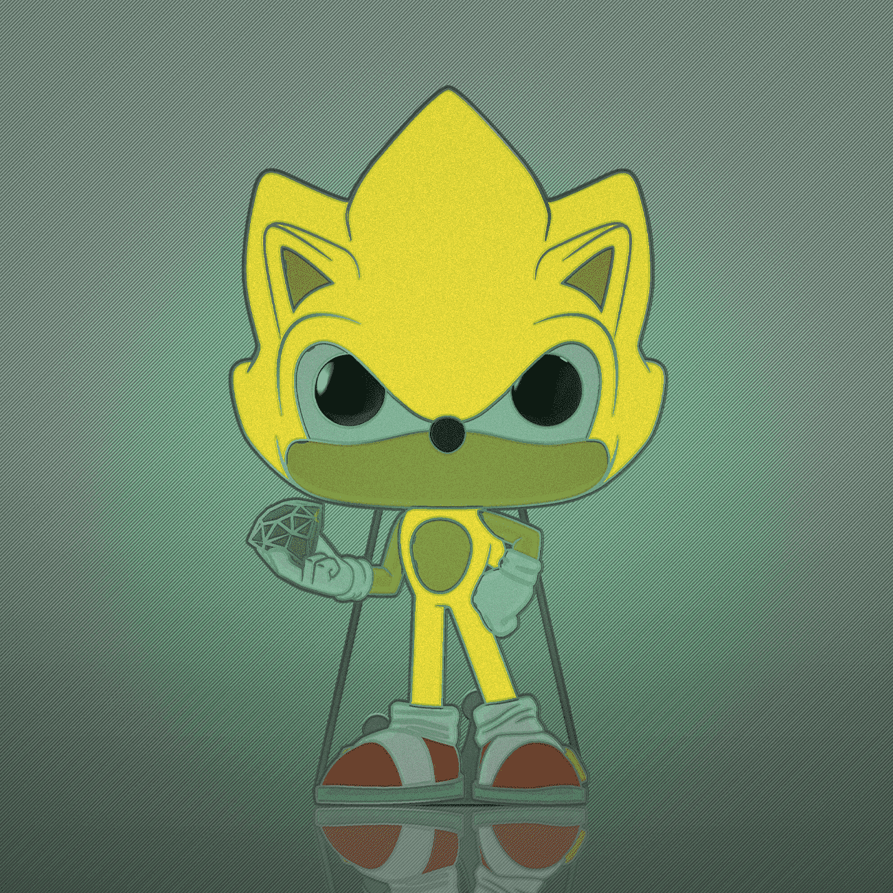 Buy Pop! Pin Super Sonic (Glow) at Funko.