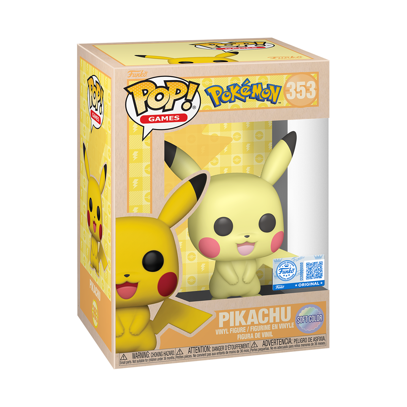 Pop! Pikachu (Soft Color) | Funko